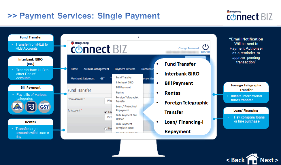 Connect BIZ Quick Tour
