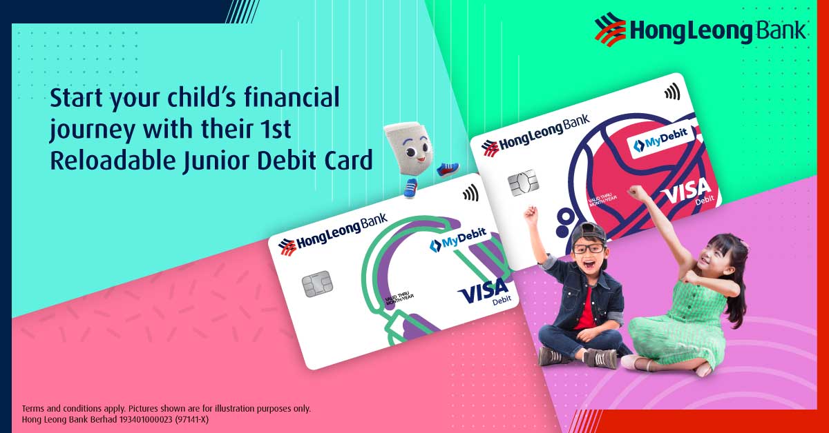 Hong Leong Bank Malaysia - Junior Debit Card (Re-loadable)