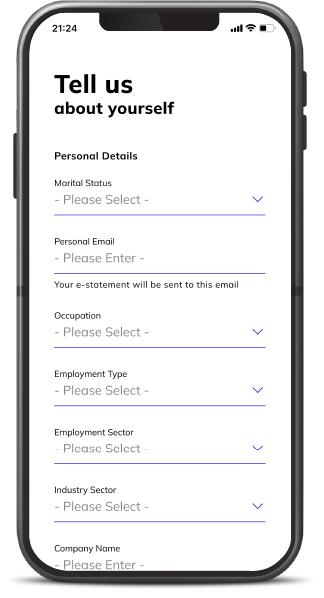 Apply@HLB – Open a Bank Account Online Wherever You Are
