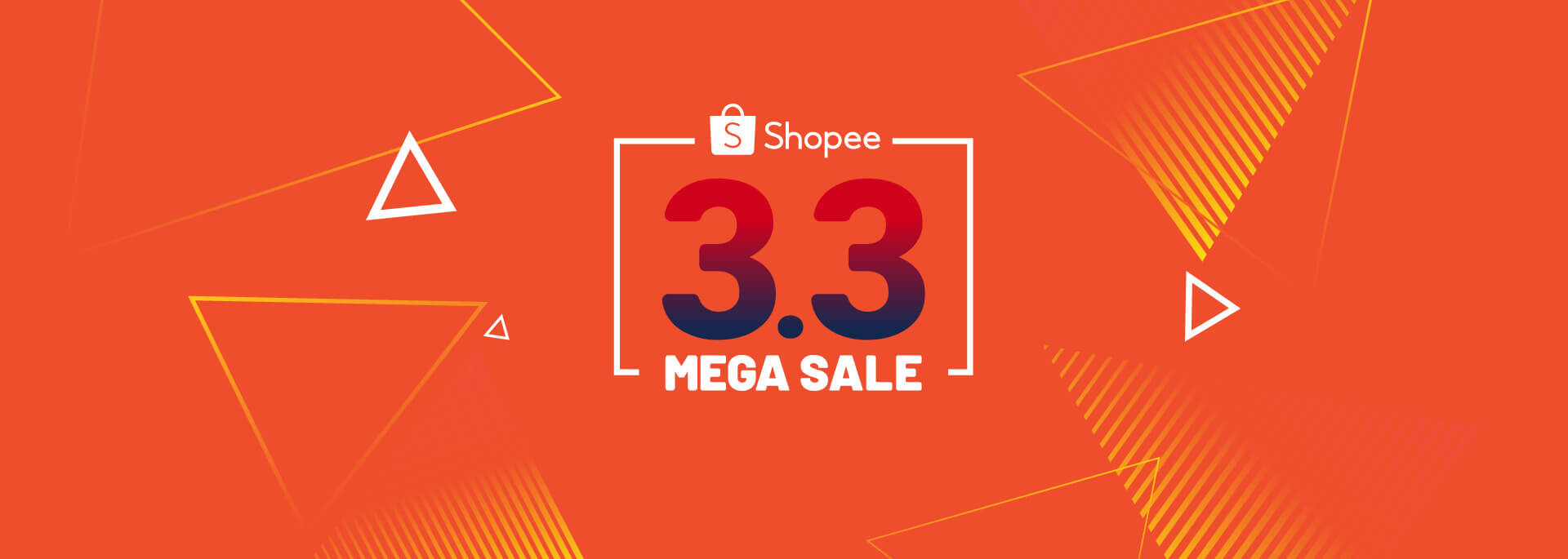 Promosi | Dapatkan sehingga RM13 OFF @ Shopee 3.3 Mega Sale