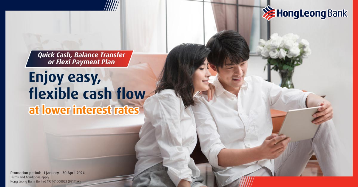 Promotions | Apply for HLB Quick Cash, Balance Transfer or Flexi Payment Plan (FPP) today.