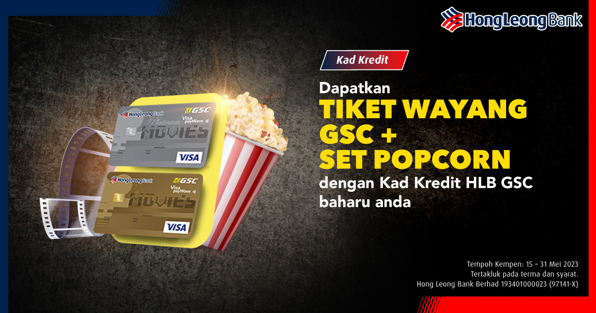 Promotions | Memohon Kad Kredit HLB GSC baru hari ini