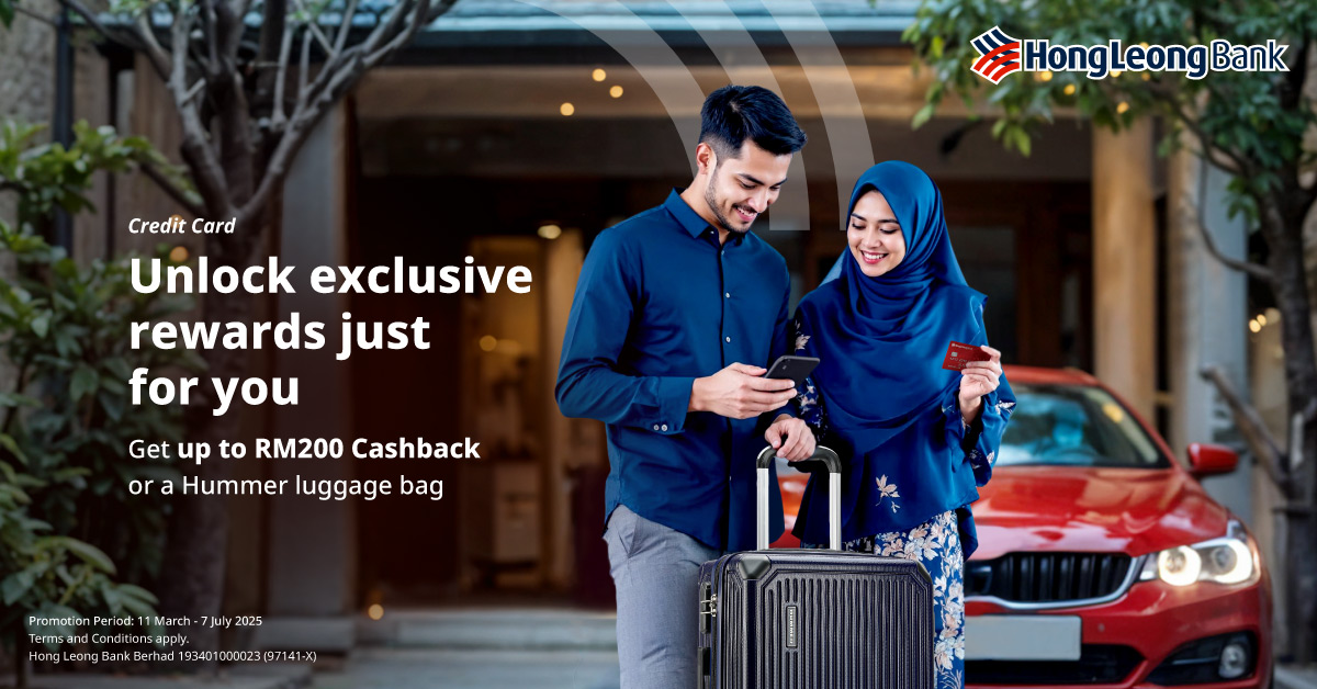 Promotion | Apply & spend with your new HLB Credit Card