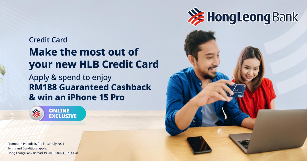 Promotions | Just apply & spend with your new HLB Credit Card