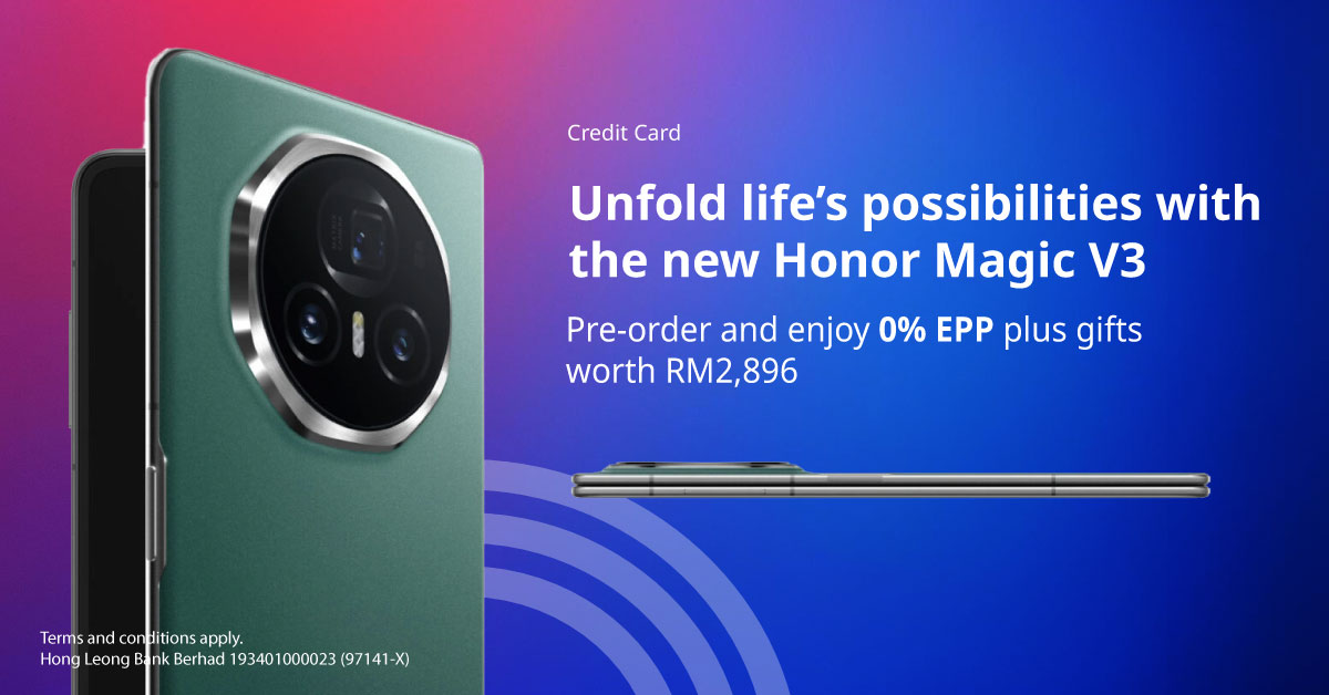 Redefine your style with the new Honor Magic V3