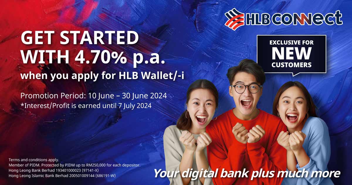 HLB Digital Bank Plus 4.7% Promotion