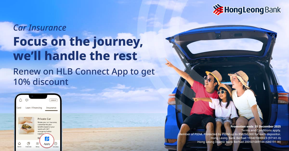 Promotion | Car Insurance - Renew your car insurance on HLB Connect App ...