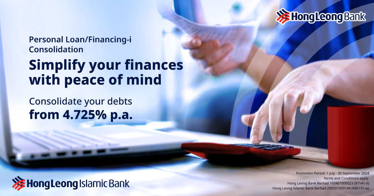 Promotion | Personal Loan/Financing-i Consolidation