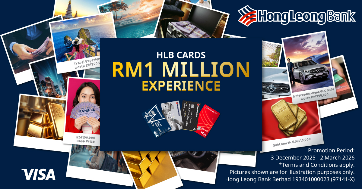 Promotion | HLB Cards RM1 Million Experience