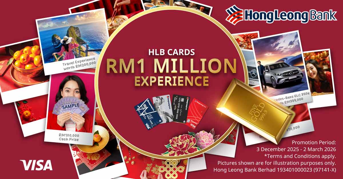 Promotion | HLB Cards RM1 Million Experience