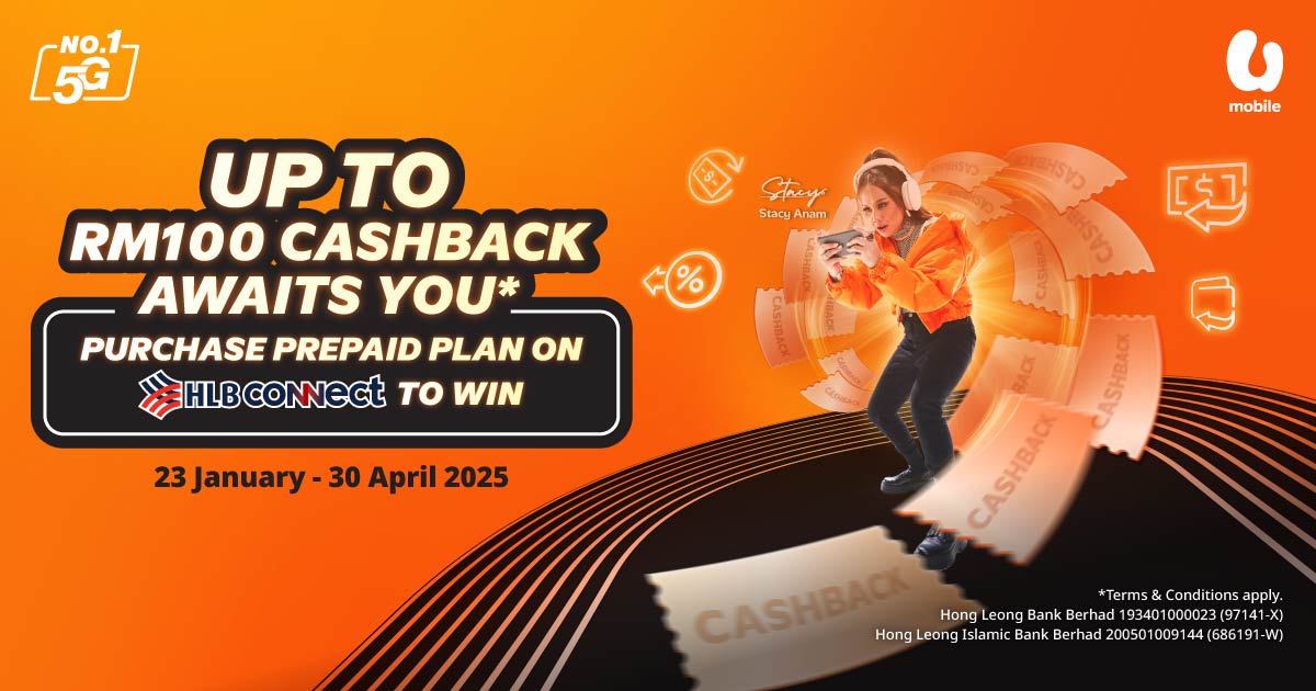 Promotions | HLB Connect - Get up to RM100 Cashback for U Mobile users