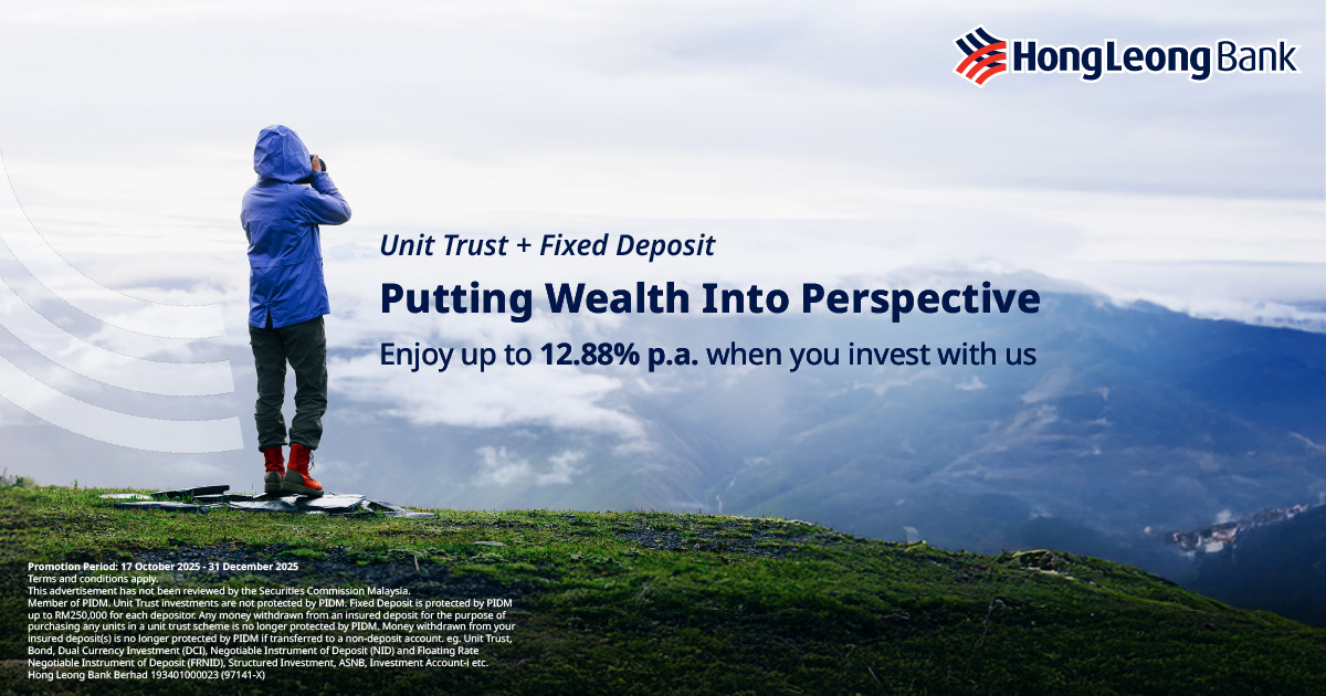 Promotions | Hong Leong Bank Unit Trust Fixed Deposit offer